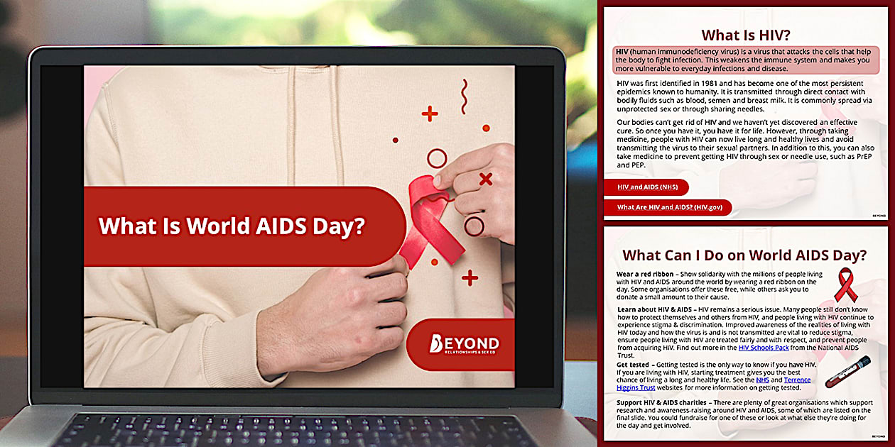 What Is World AIDS Day? PowerPoint | Beyond PSHE - Twinkl