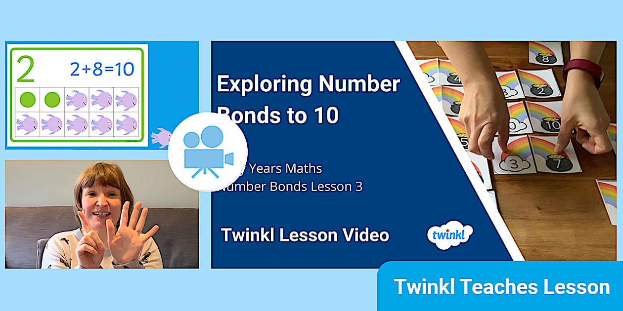 👉 Early Years (Ages 3-5) Maths: Number Bonds Video Lesson 3