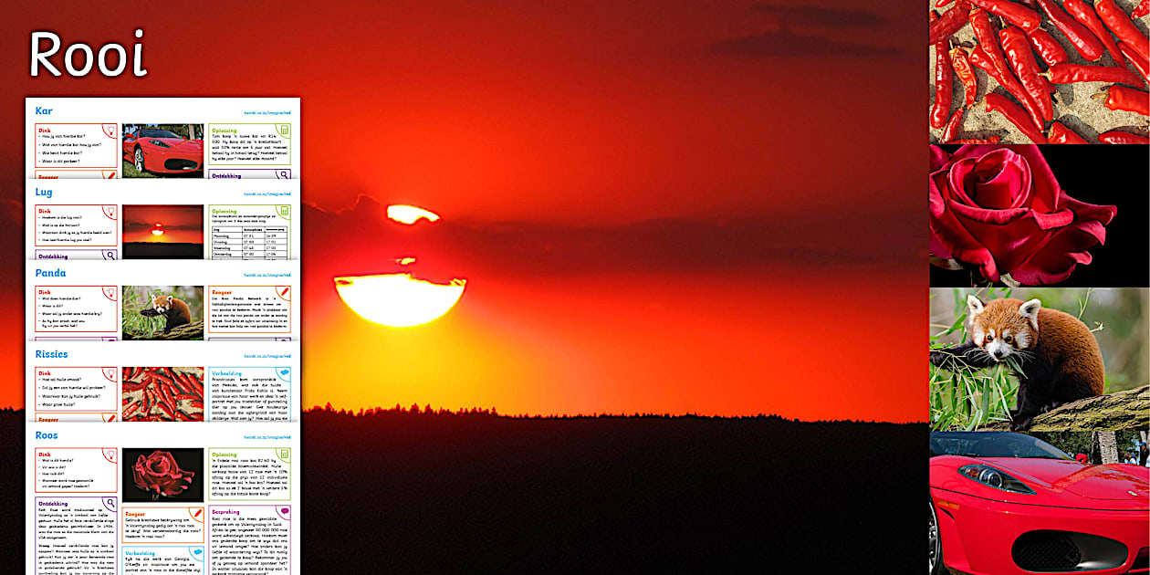 Imagine Red Intermediate Phase Resource Pack Afrikaans