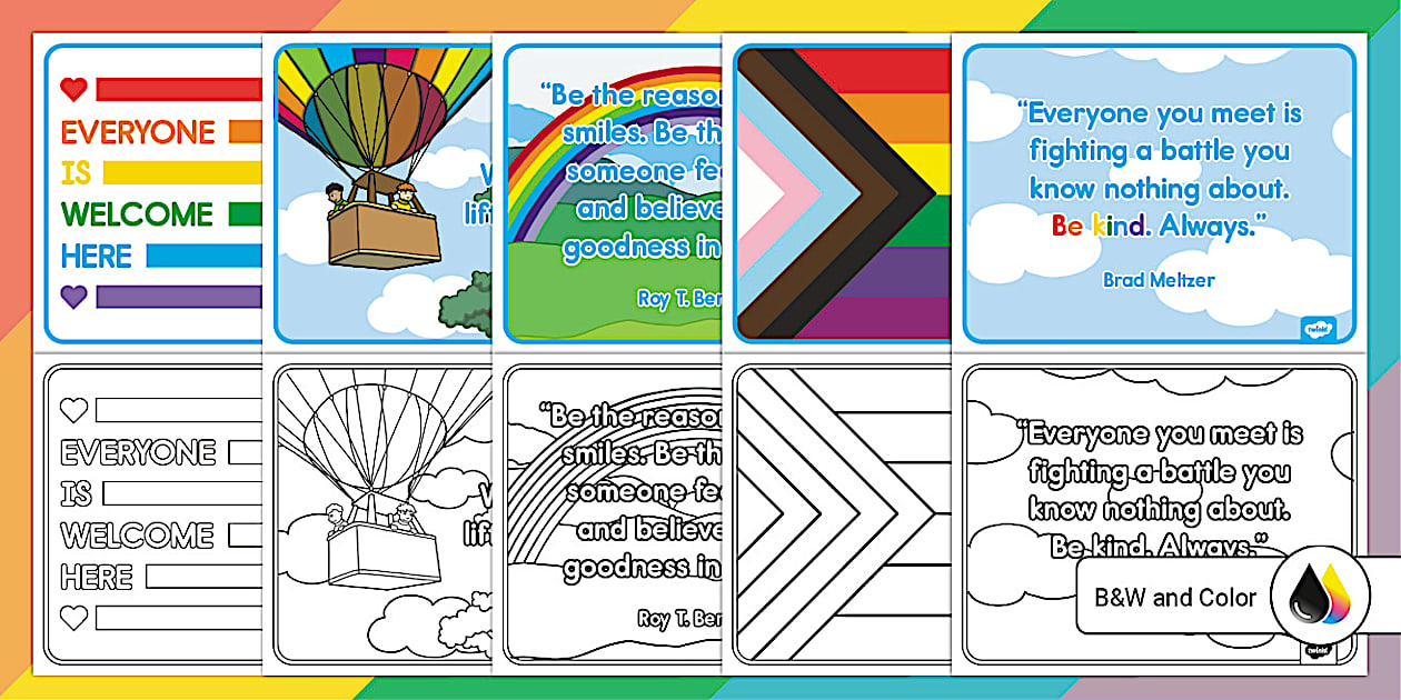Pride Month Classroom Posters | Holidays & Events | Twinkl