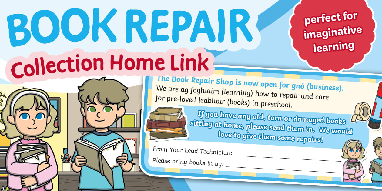Book Repair Collection Home Link