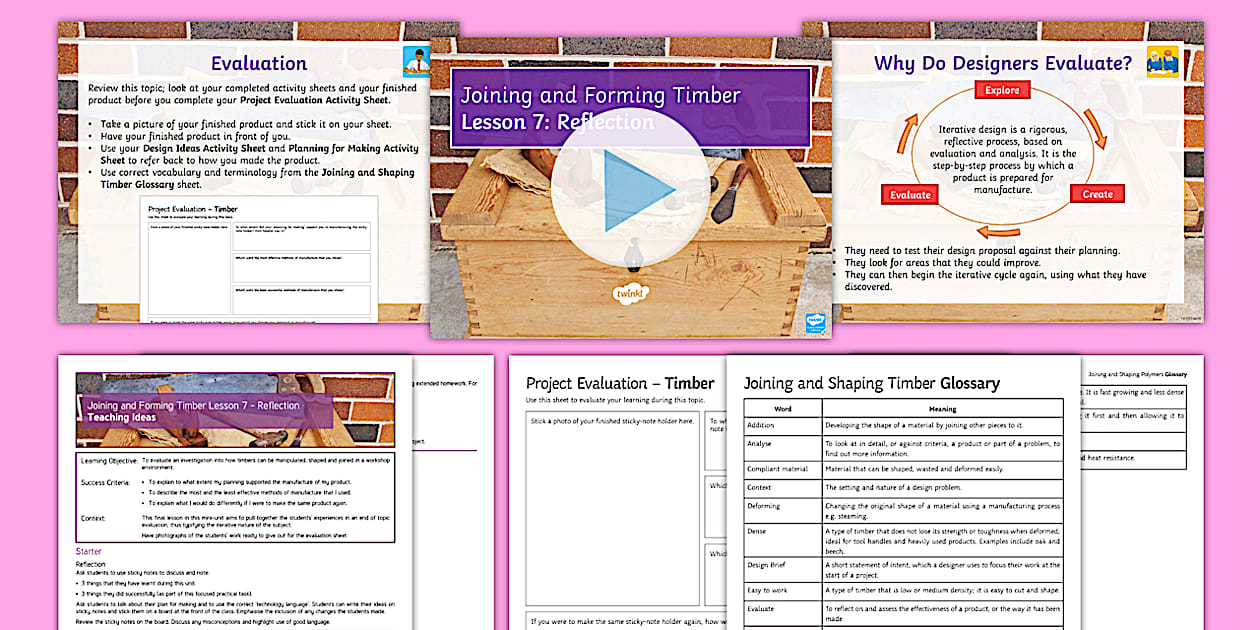 Manufacturing Processes and Techniques - Joining and Forming Timber: L7