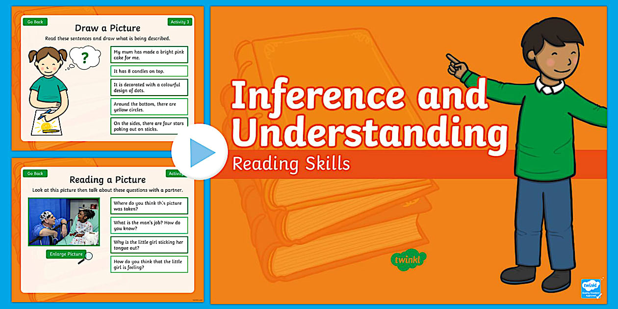 Year 1 Spring Term Inference and Understanding Reading Skills PowerPoint