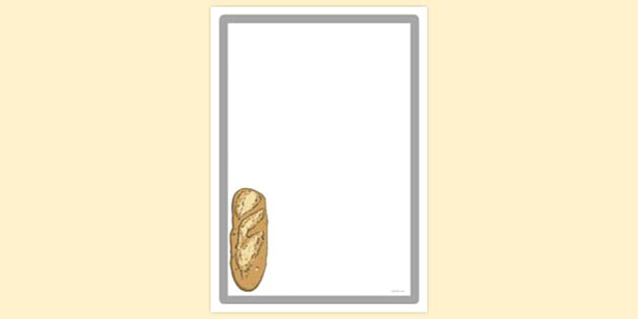 Baguette Page Border