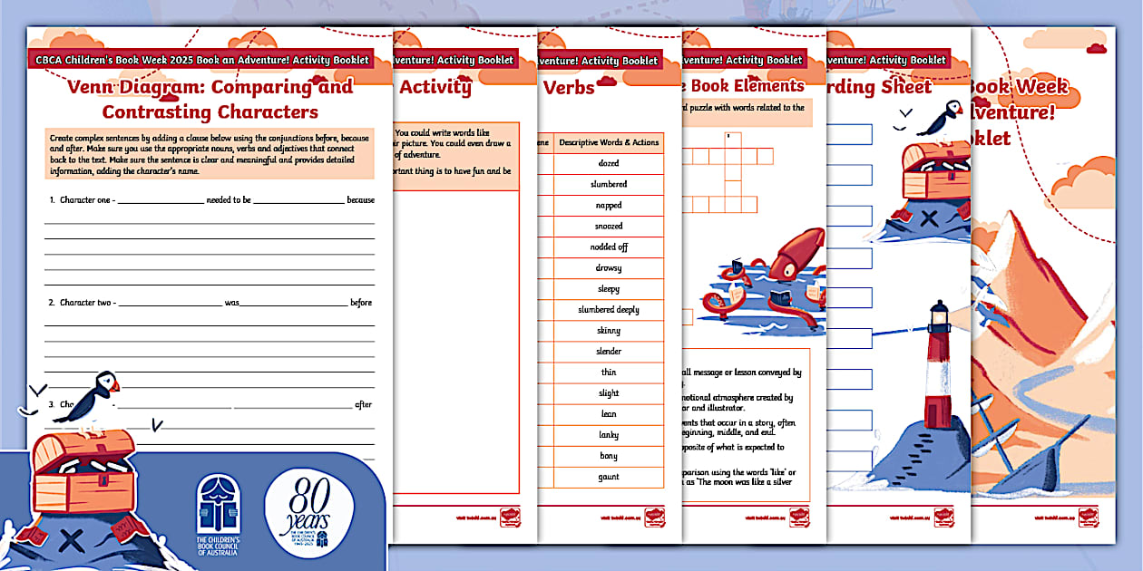 CBCA Book Week 2025 Adventure Activity Booklet - Events