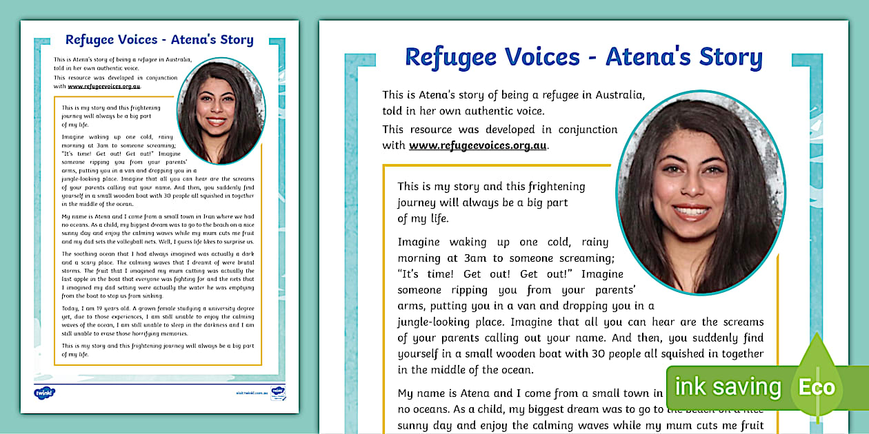 Refugee Voices - Atena's Story