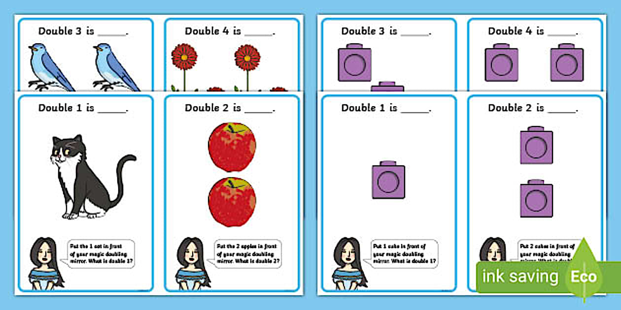 👉 Snow White's Magic Doubling Mirror Activity - Twinkl