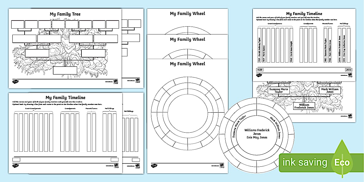 My Family Tree KS2 Activity Pack - Twinkl - Families - PSHE