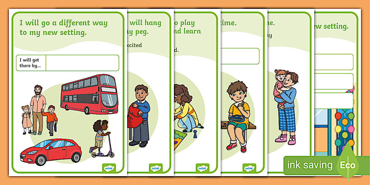 SEND EYFS Transition - Transition Social Situation - Twinkl