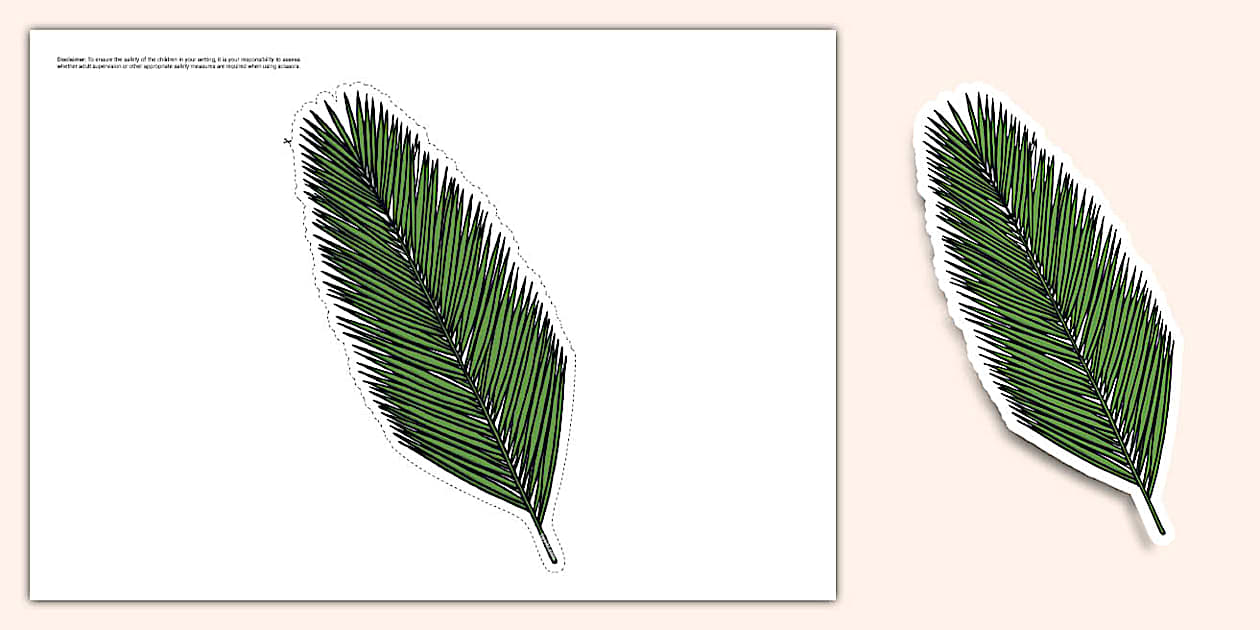 Palm Sunday Display Cut-Outs (teacher made) - Twinkl