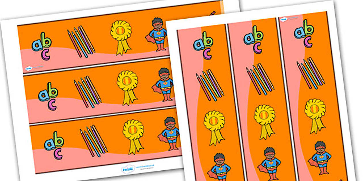 👉 Challenge Area Display Borders (teacher made) - Twinkl