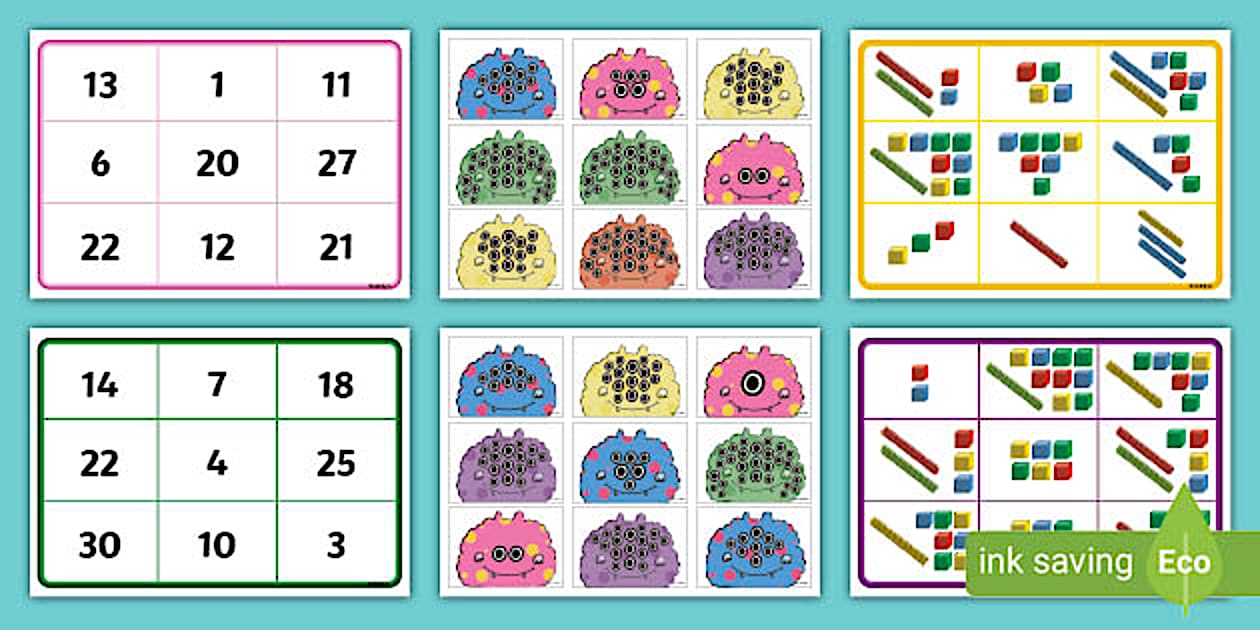 Maths Bingo | Numbers to 30 | Primary Resources - Twinkl