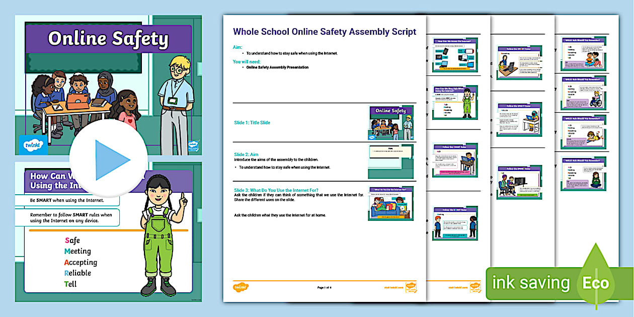 Online Safety in Schools - Whole School Assembly Pack