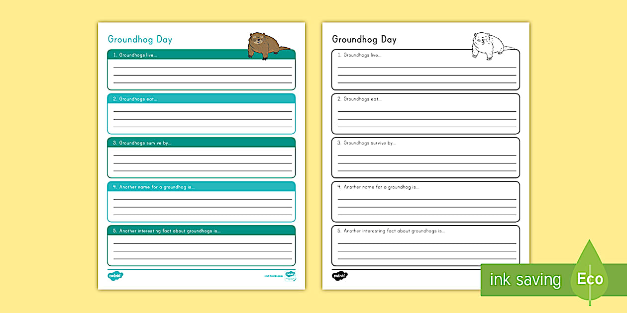 Interesting Facts about Groundhogs | Resource | Twinkl USA
