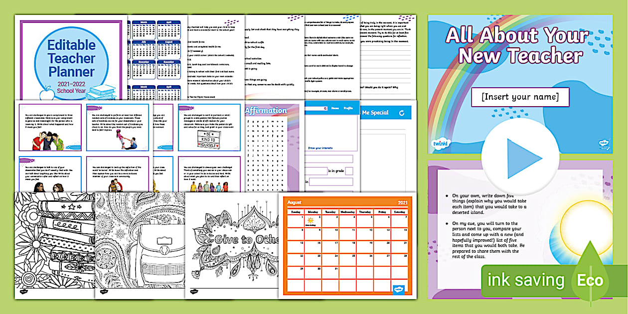 Welcome Back to School Inclusive Classroom Pack - Twinkl