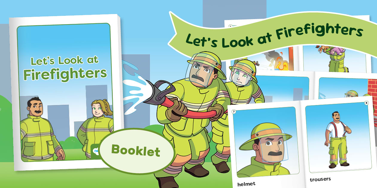 Let's Look at Firefighters Booklet