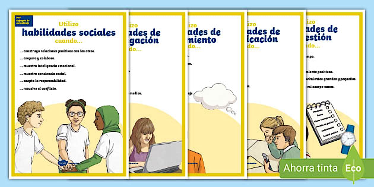 Pósters: Estrategias de aprendizaje - PEP (PYP) - Twinkl