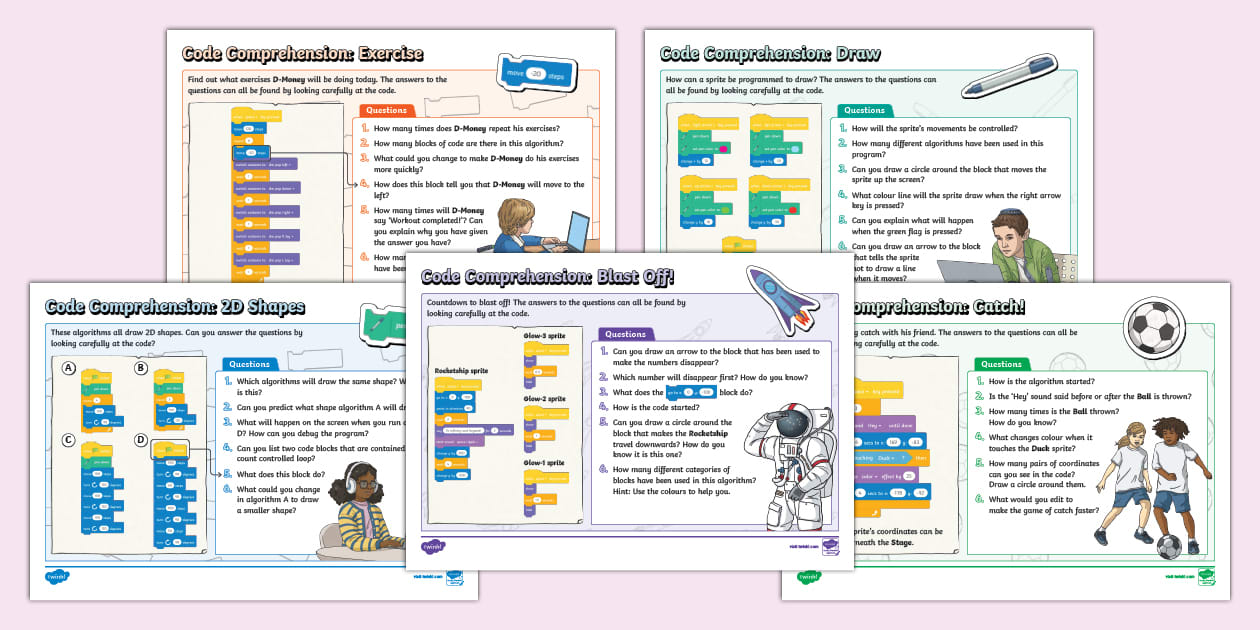 LKS2 Code Comprehension with Scratch 1 (teacher made)