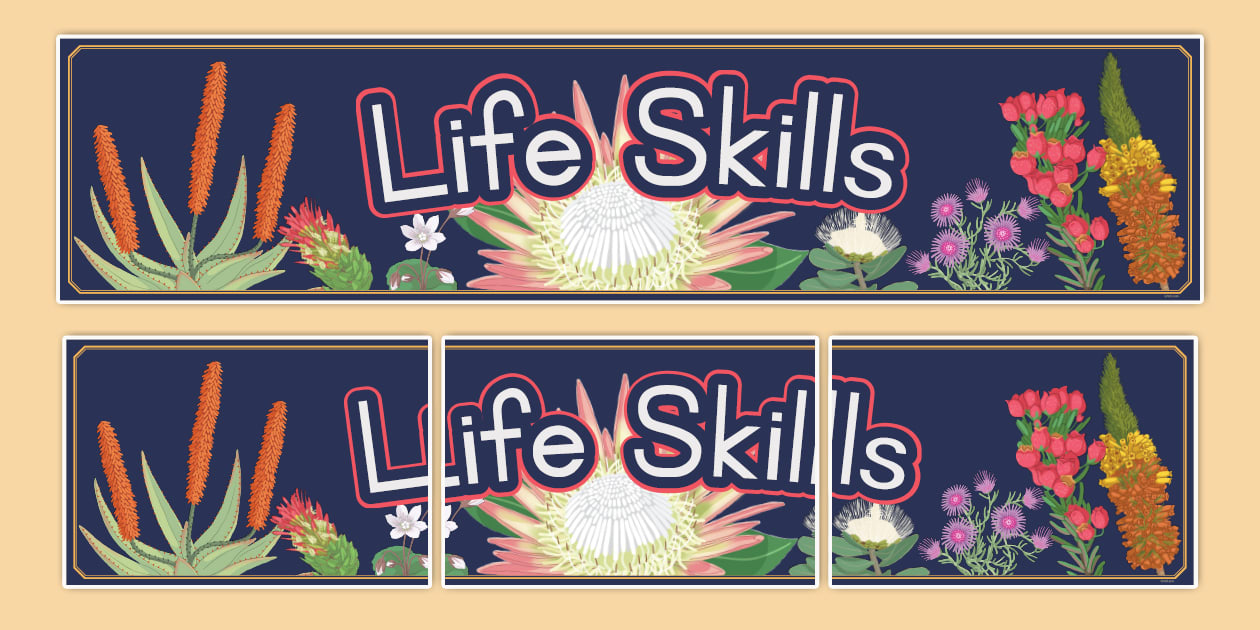 Fynboss Theme Life Skills Display Poster (teacher made)