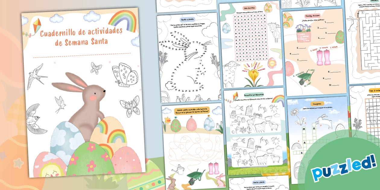 Cuardernillo de actividades: Semana Santa - Twinkl Puzzled