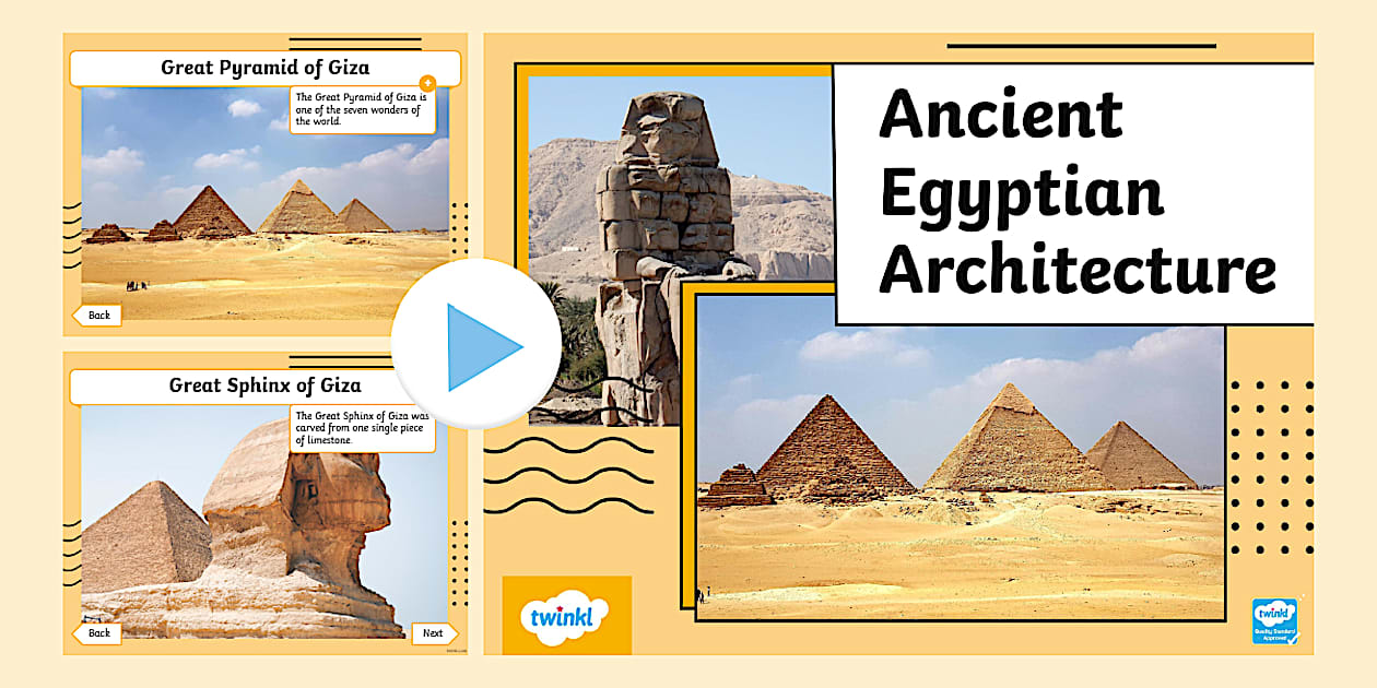 Ancient Egyptian Architecture Photo Powerpoint - Twinkl