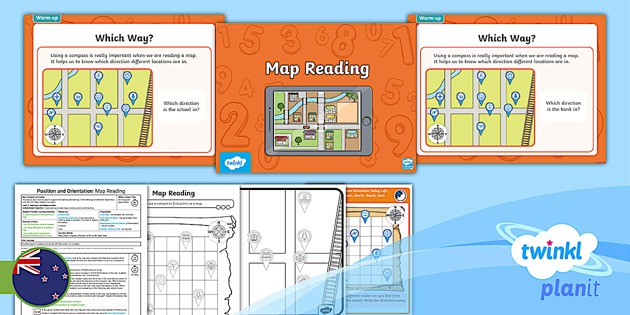 Level 2 Position and Orientation: Using a Compass Lesson 3