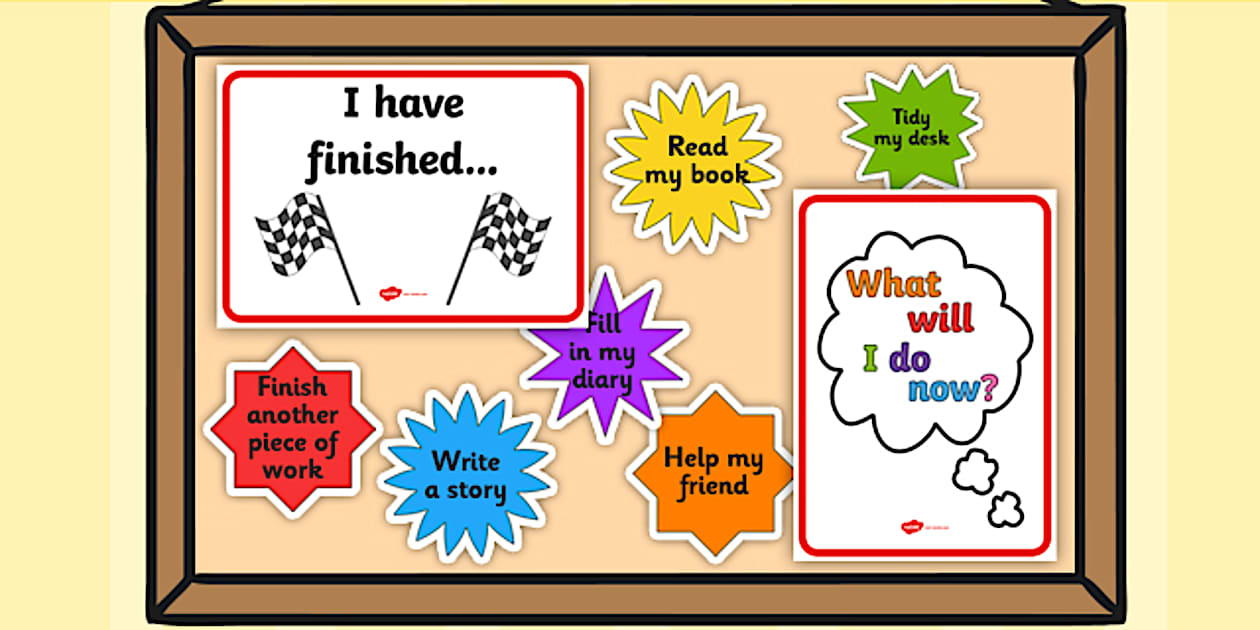 What Shall I Do Now Display Pack (Teacher-Made) - Twinkl