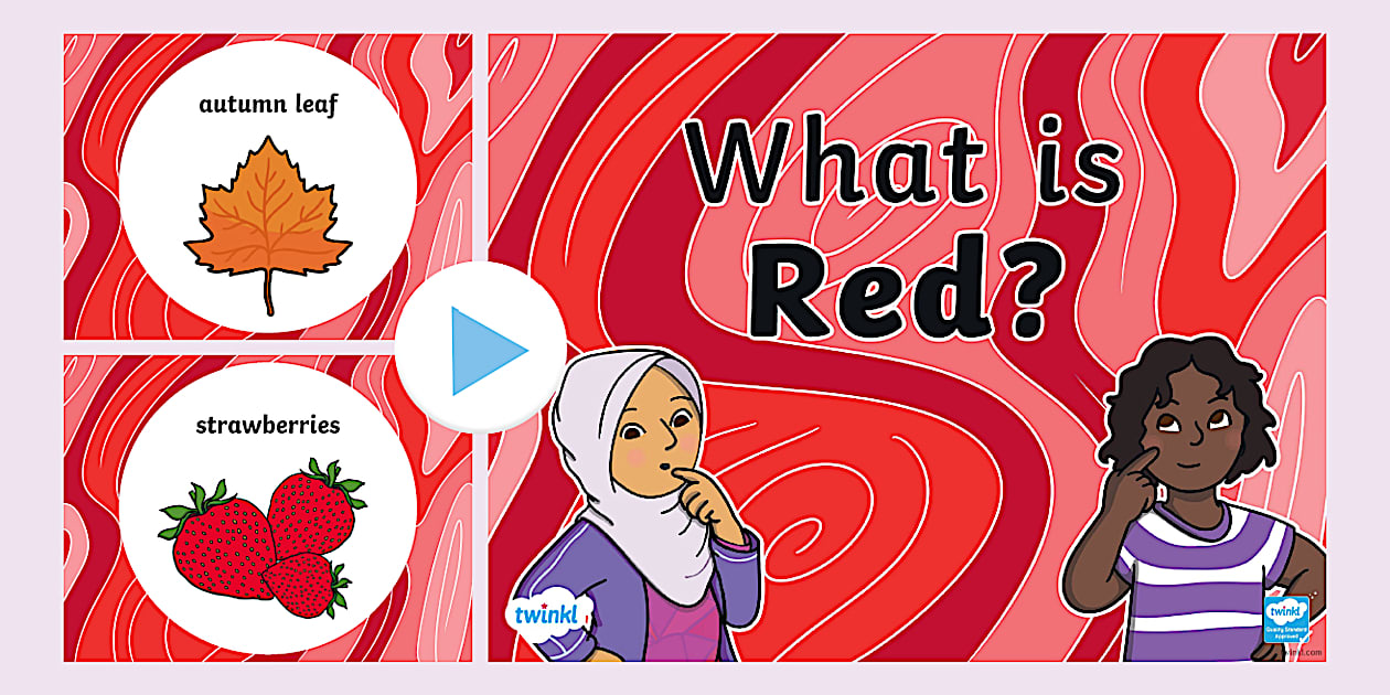 What is Red Colour PowerPoint (teacher made) - Twinkl