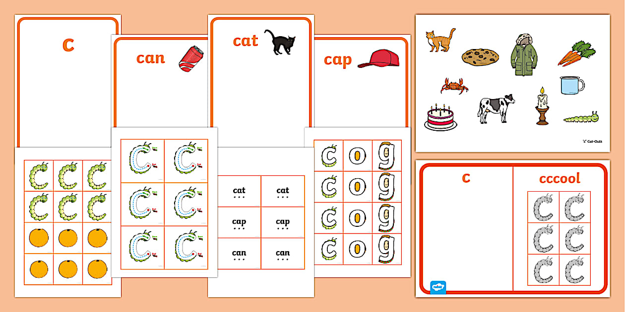 'c' - Level 2 Phonics SEND Workstation Pack - Twinkl