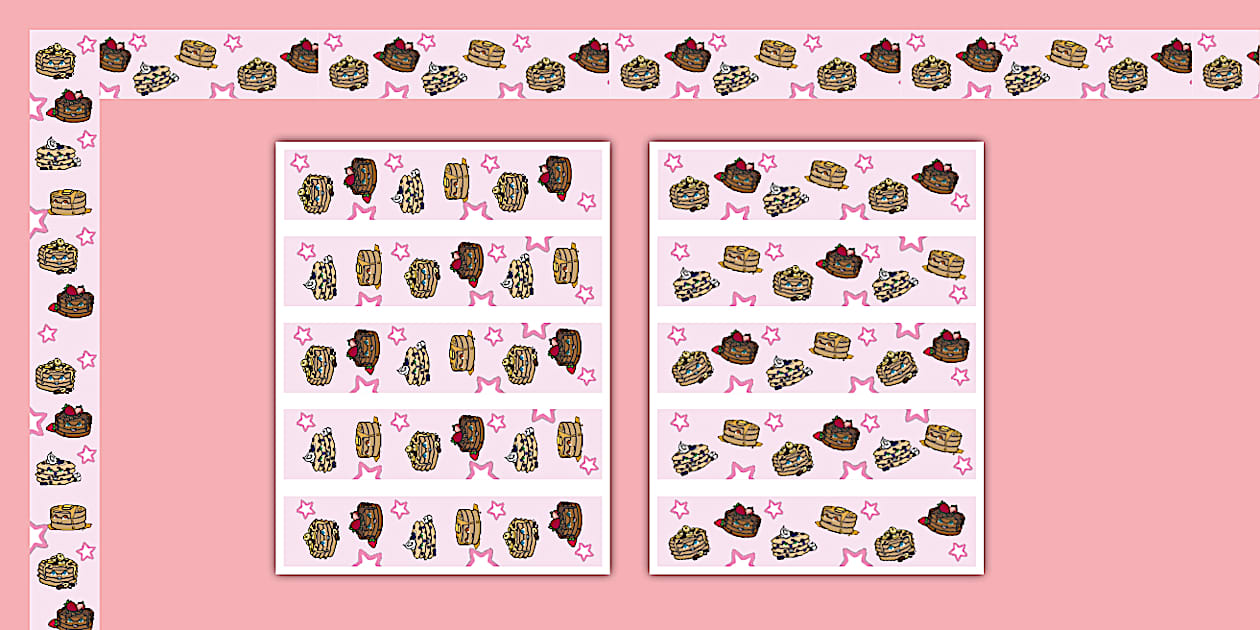 Pancakes Bulletin Board Border (Teacher-Made) - Twinkl
