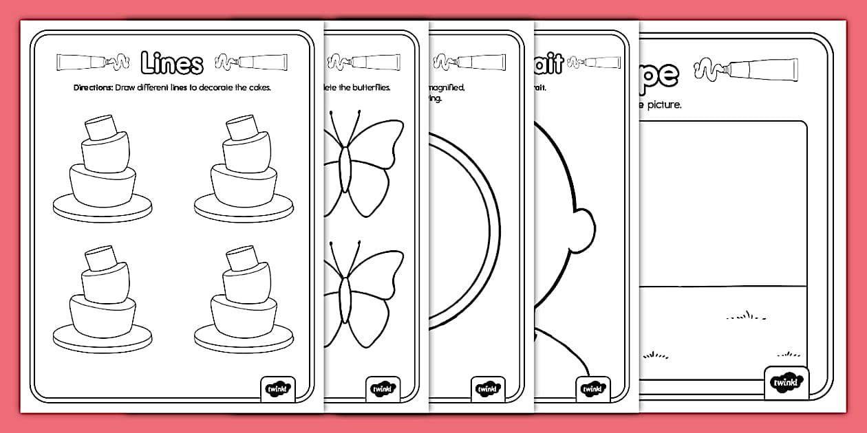 Elements of Art: Drawing Prompts for K-2nd Grade - Twinkl