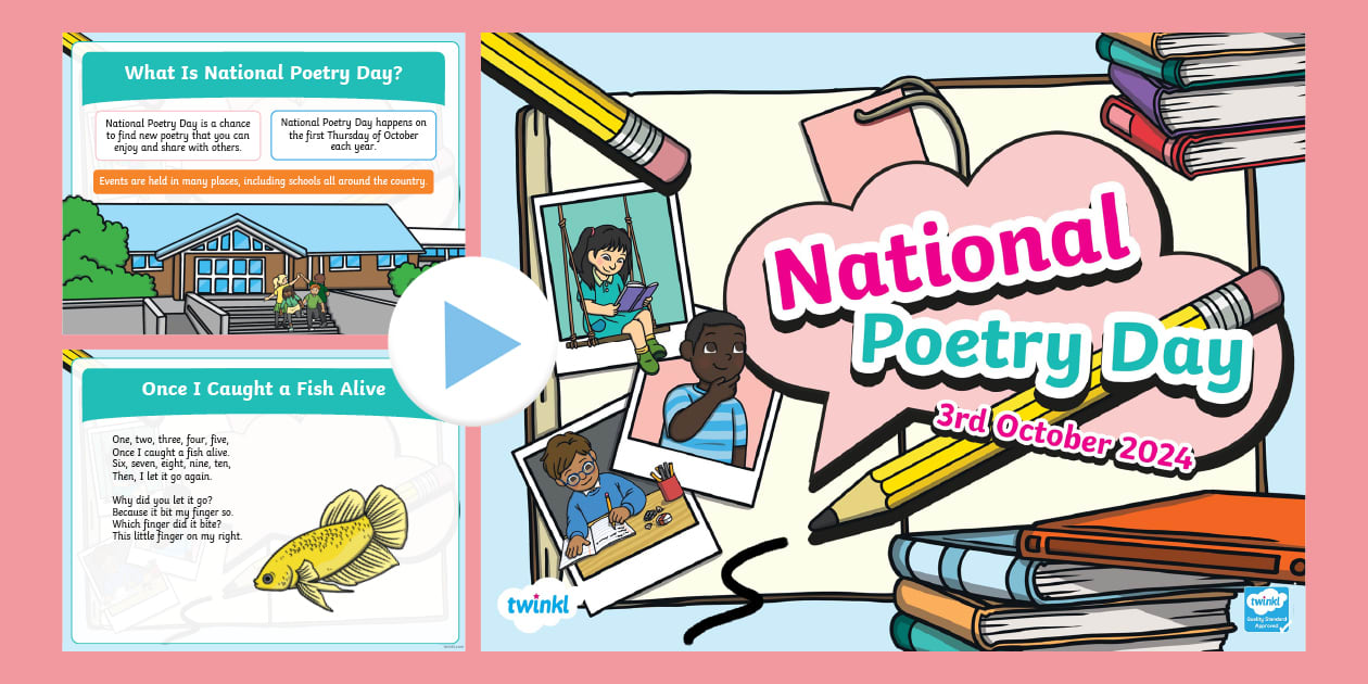 KS1 National Poetry Day PowerPoint (teacher made) - Twinkl