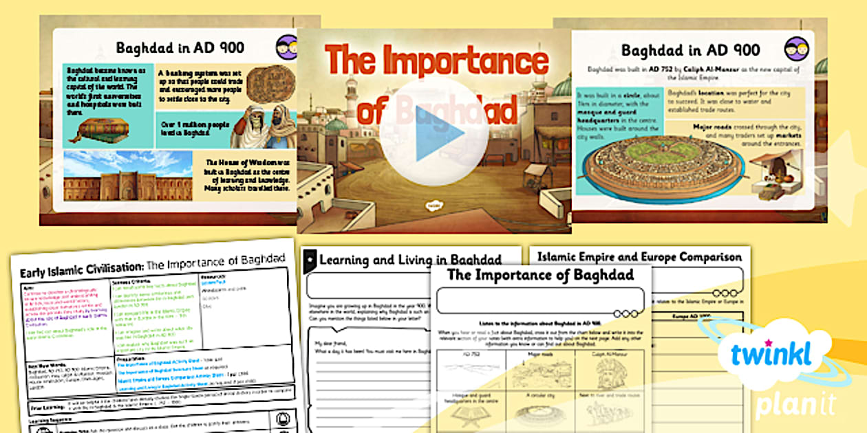 History: Early Islamic Civilisation: The Importance of Baghdad UKS2 Lesson