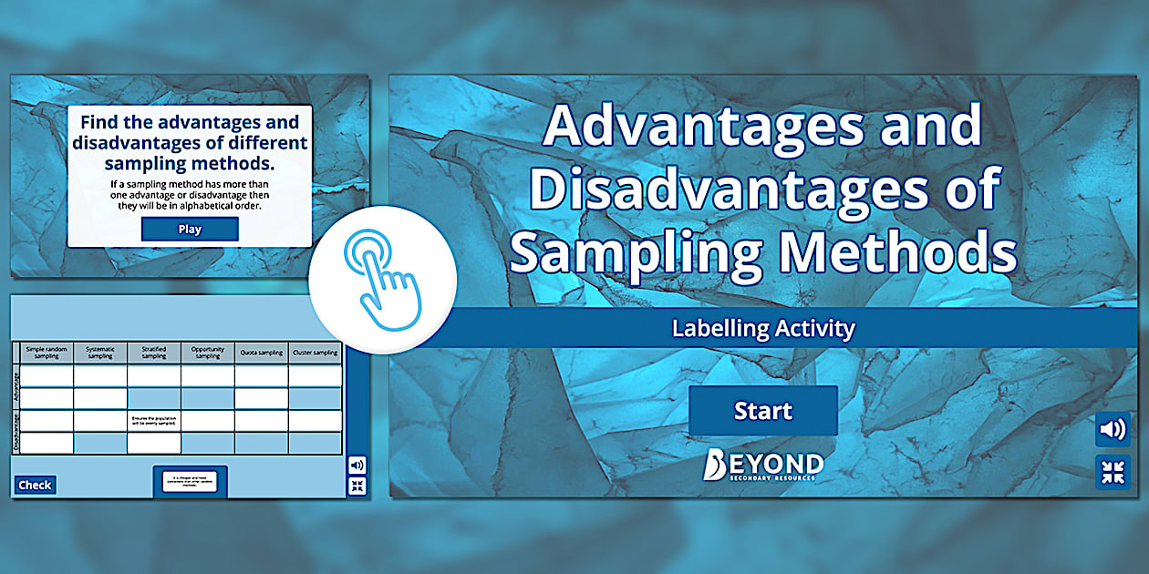 👉 Interactive Advantages And Disadvantages Of Sampling Methods