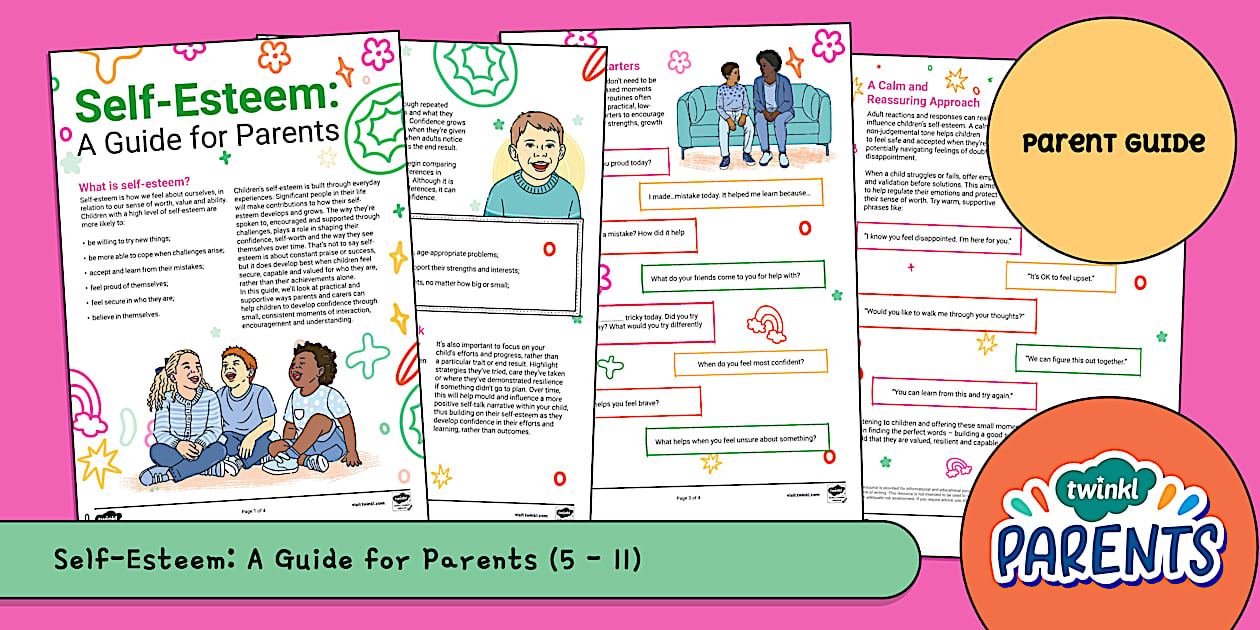 Self-Esteem: A Guide for Parents (5 - 11)