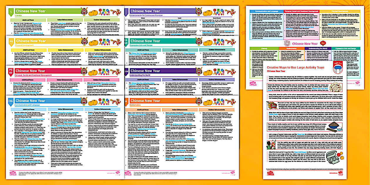 EYFS Ages 2-3 Chinese New Year Bumper Planning Pack - Twinkl
