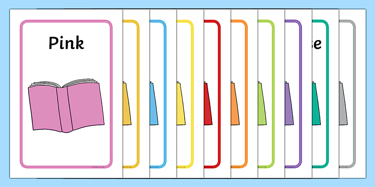 Editable IKEA Tolsby/Fiestad Colour Word Group Signs Frame