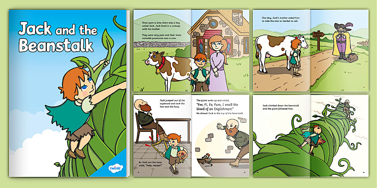Jack and the Beanstalk online story eBook | Twinkl - Twinkl