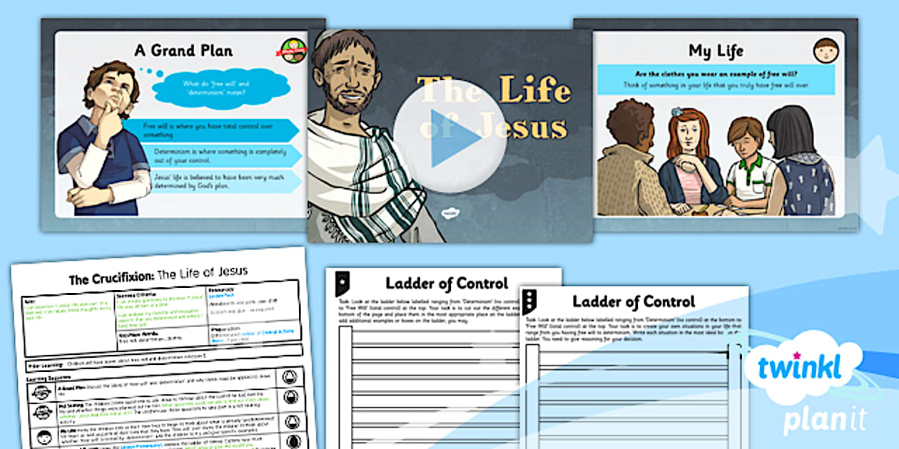 RE: Free Will and Determinism - The Crucifixion: The Life of Jesus Year 6