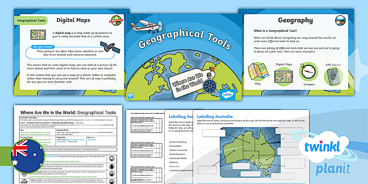 Geographic Tools Year 2 HASS Resource Pack | Twinkl PlanIt