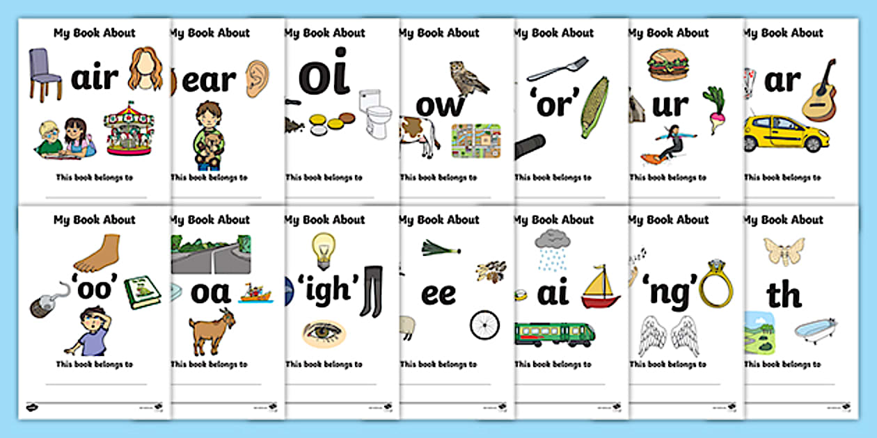 Phase 3 Workbook Resource Pack - Phonics Resource - Twinkl