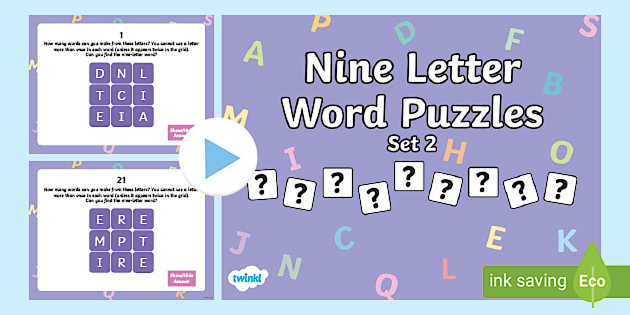 Find the Word PowerPoint - Set 2 - Twinkl