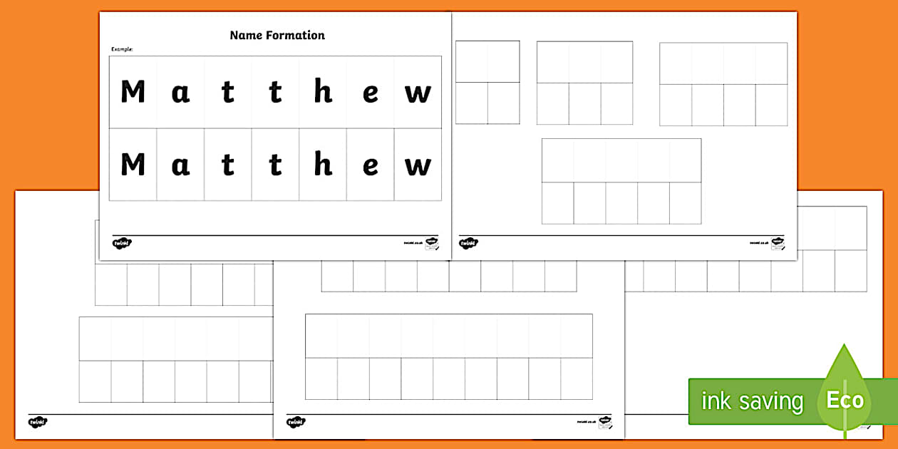 Name Recognition and Letter Matching Activity (Teacher-Made)