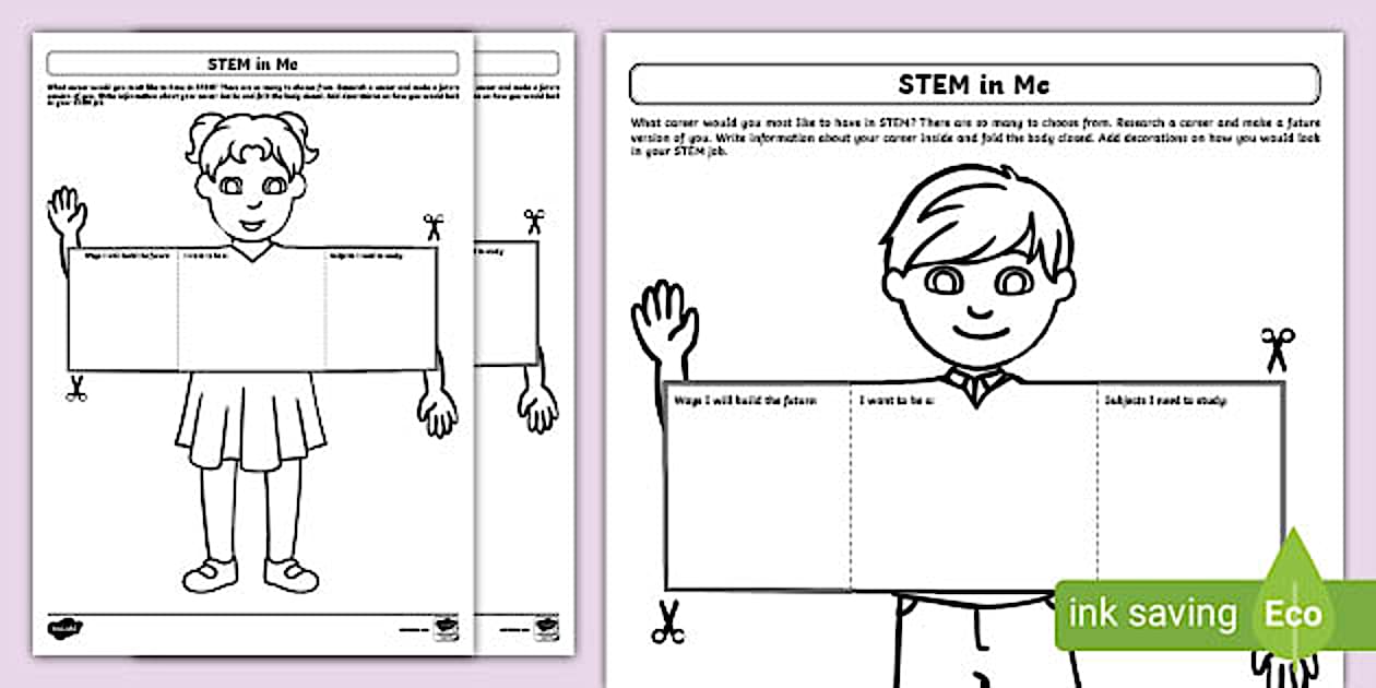 STEM in Me - STEM Career Research (teacher made) - Twinkl