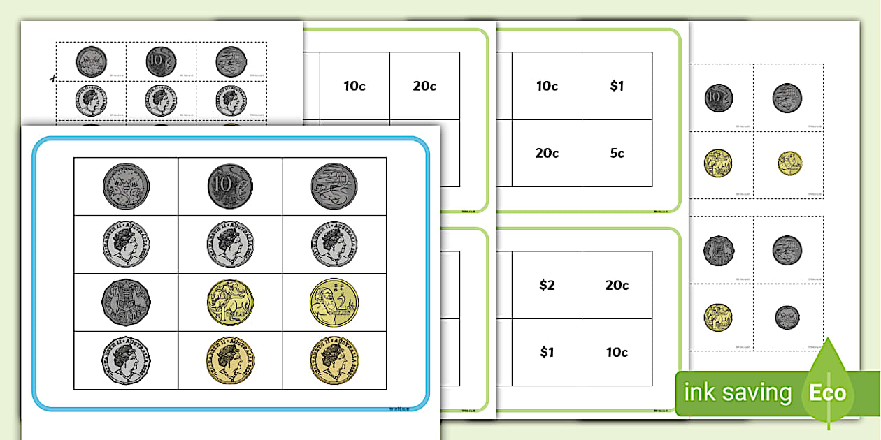 Money Match Coins and Values (Hecho por educadores) - Twinkl
