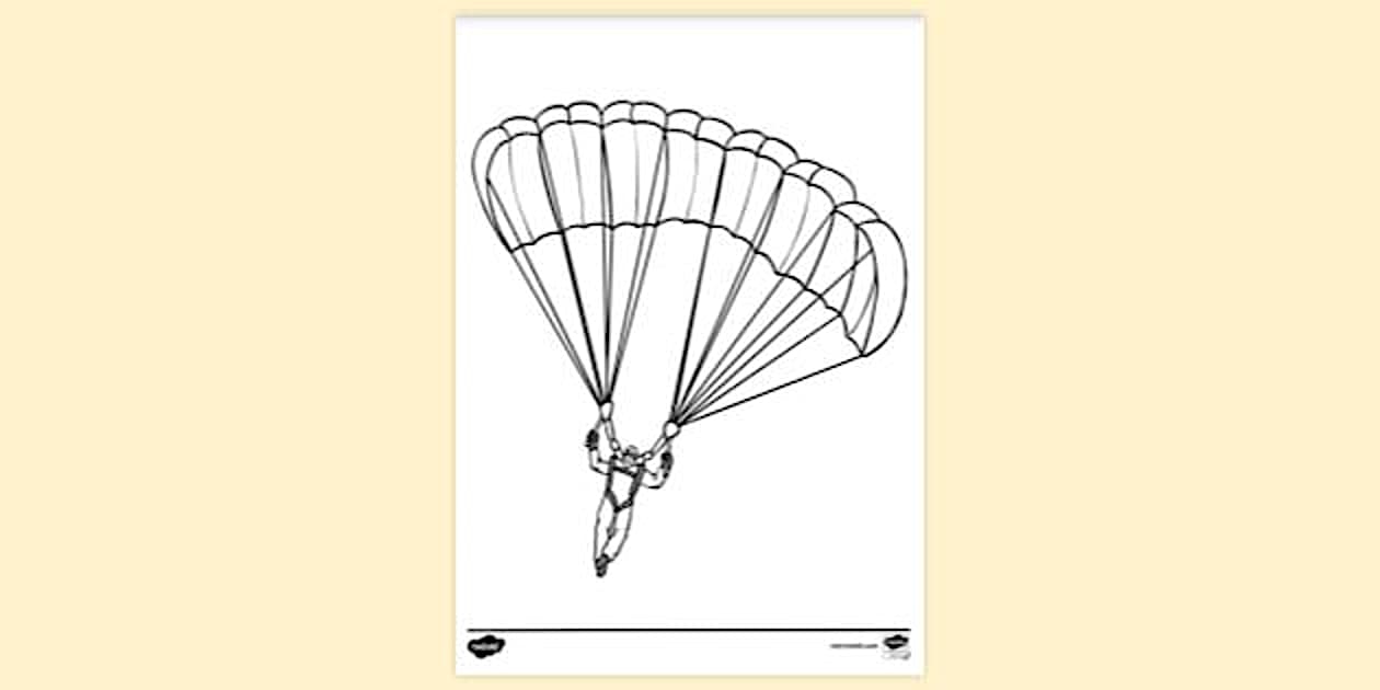 Air Resistance Colouring Sheet | Colouring | Twinkl