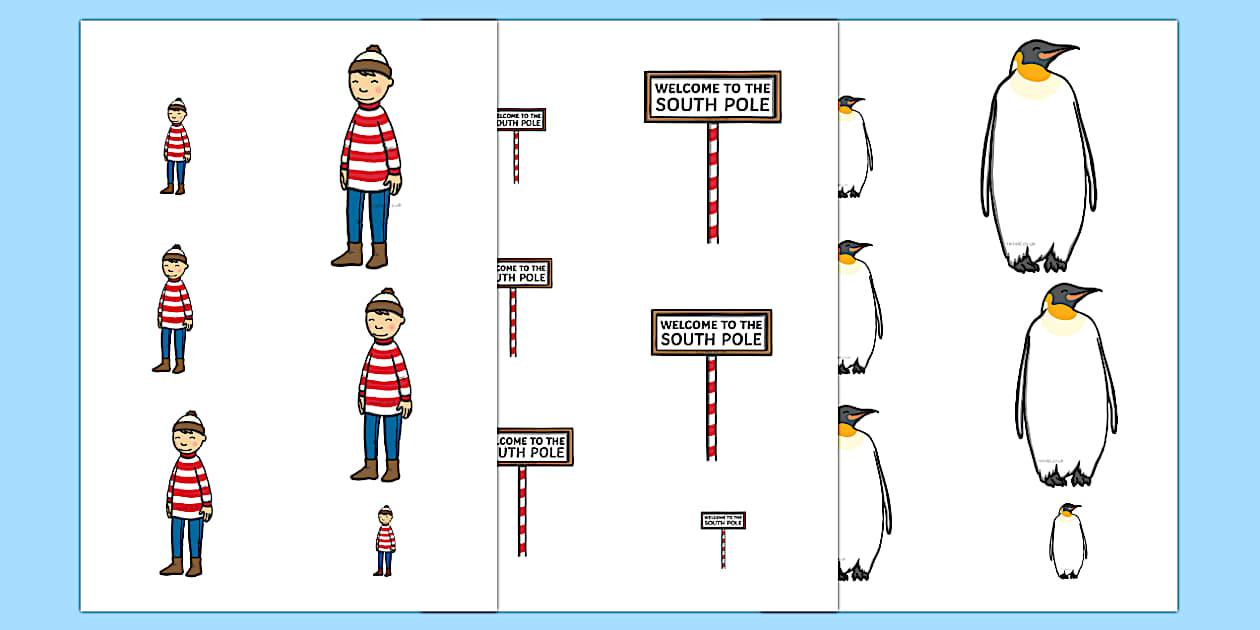 Size Ordering to Support Teaching on Lost and Found - Twinkl