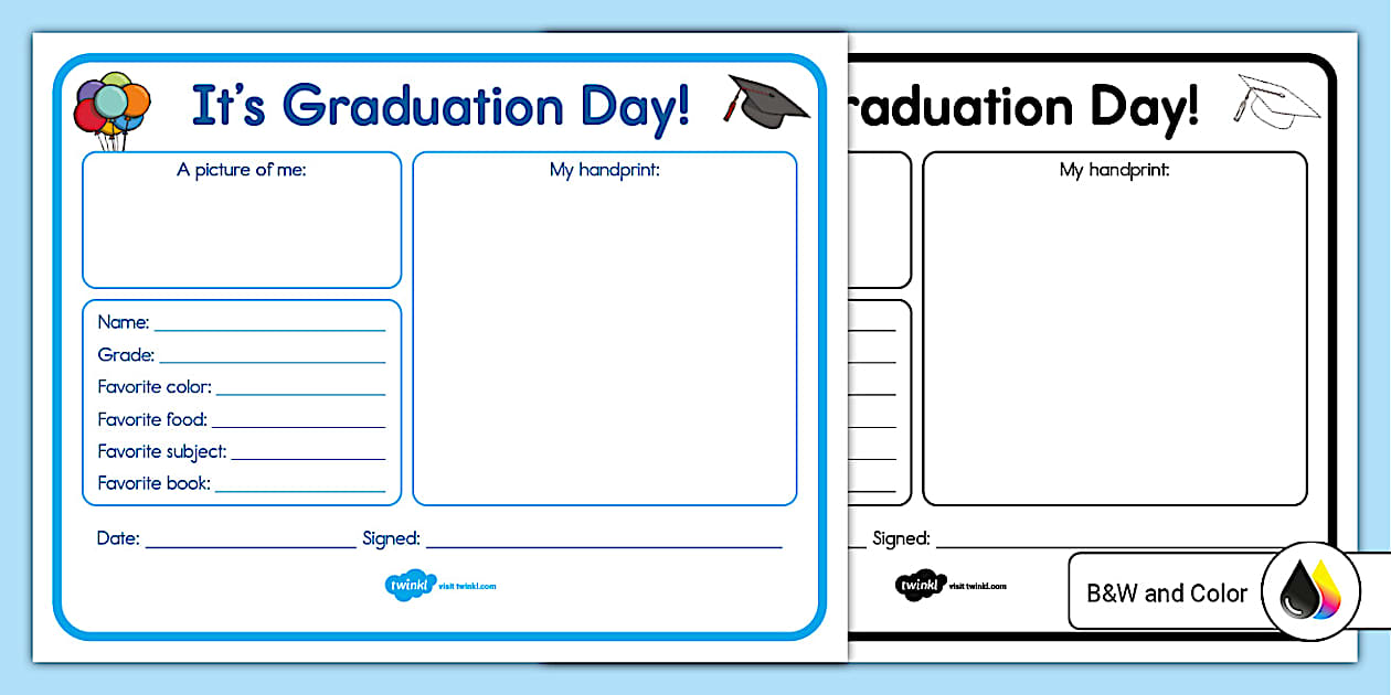 Kindergarten Graduation Certificate | Resources | Twinkl USA