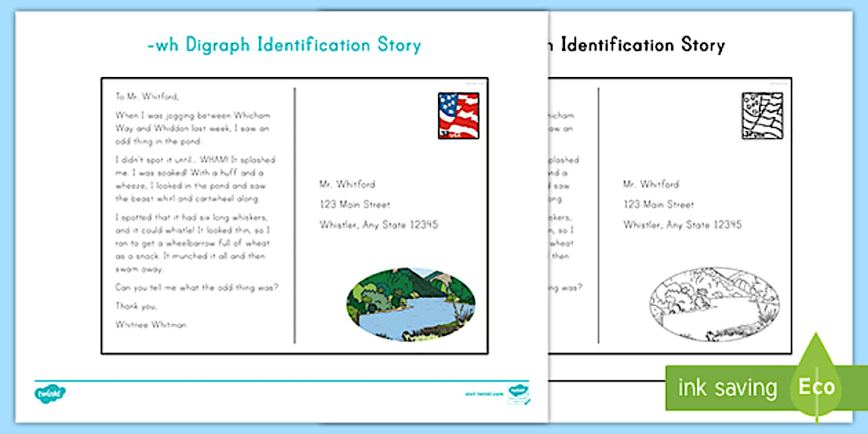 -wh Digraph Identification Story - Twinkl -wh Digraph Identification Story - Twinkl