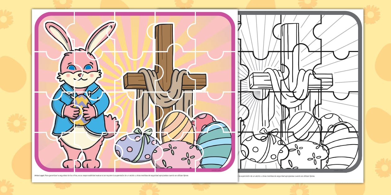 Rompecabezas: La Pascua (teacher made) - Twinkl
